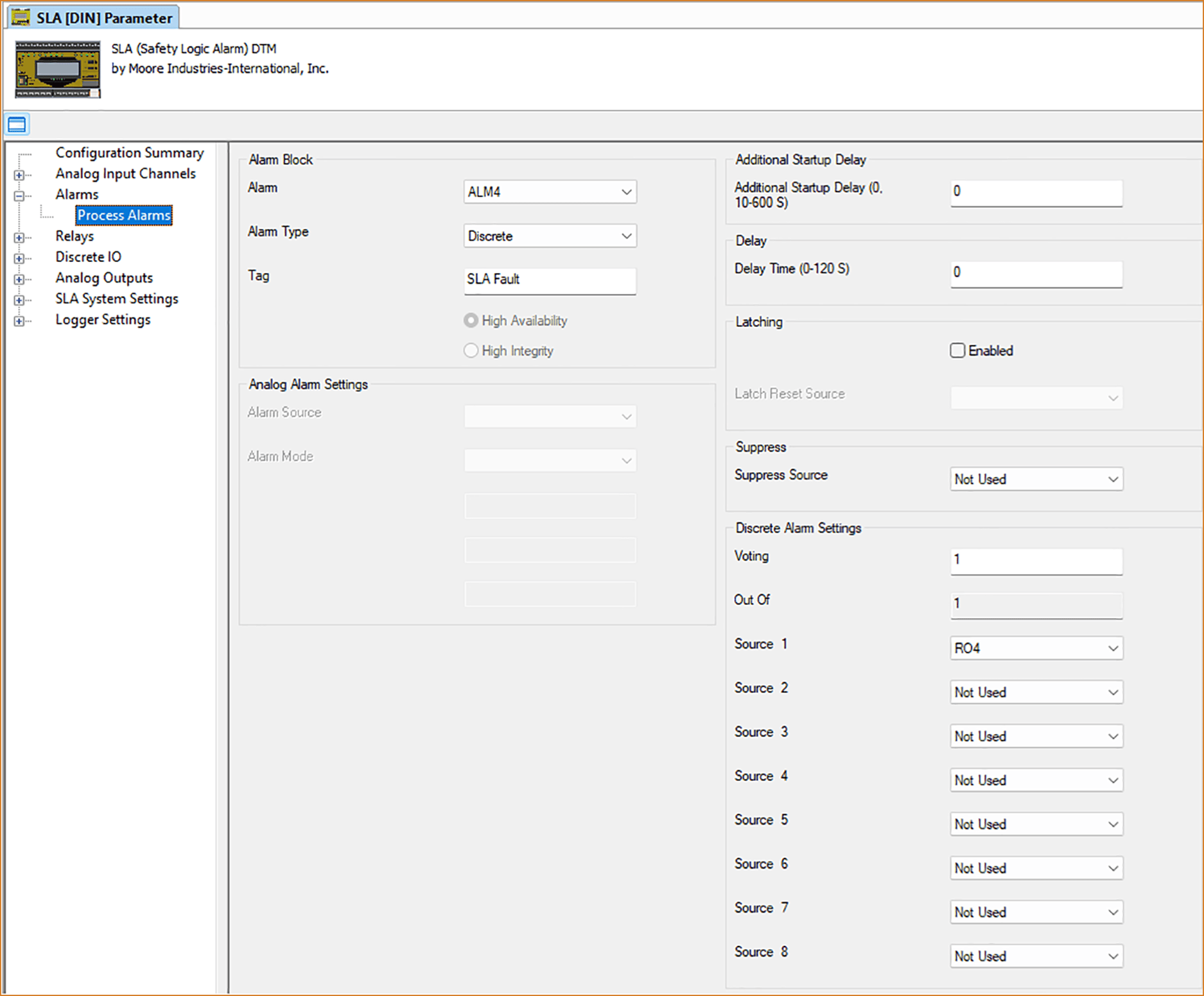 Separator Pressure Protection with the SLA
